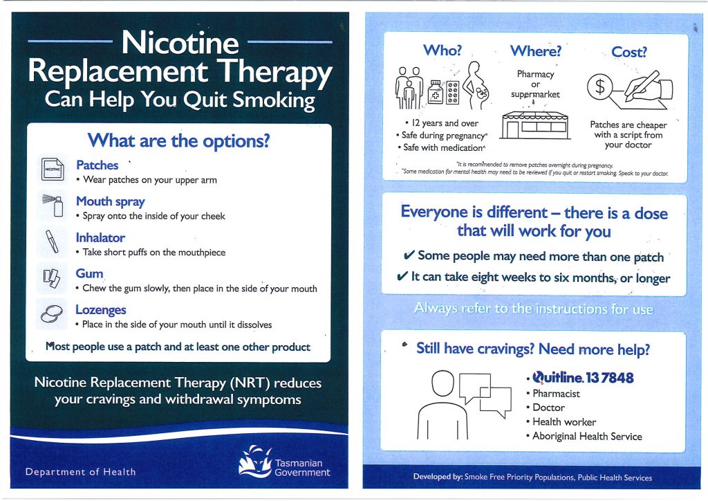 Nicotine Replacement Therapy – St Helens Neighbourhood House